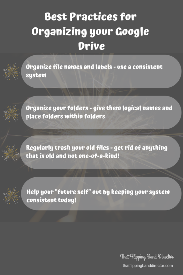 Four Best Practices To Keep Your Google Drive Organized! - That ...